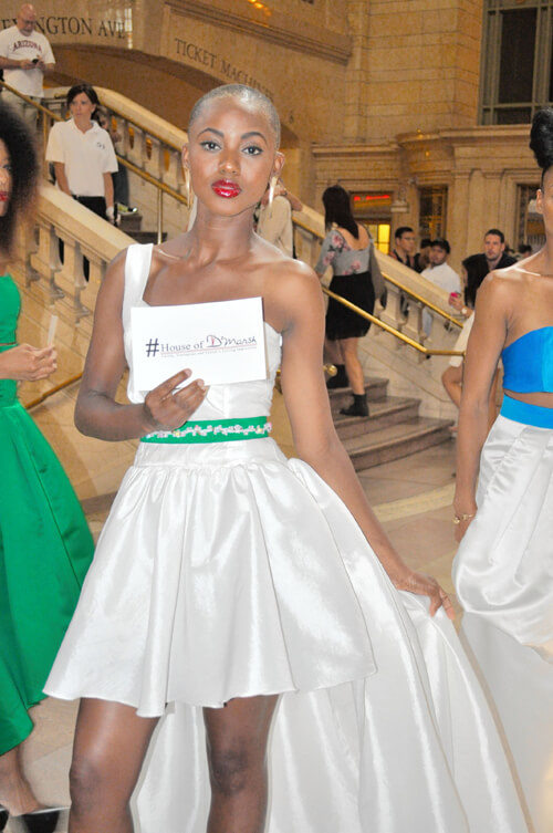 Jamaican-born designer lights up Grand Central terminal with flashmob ...