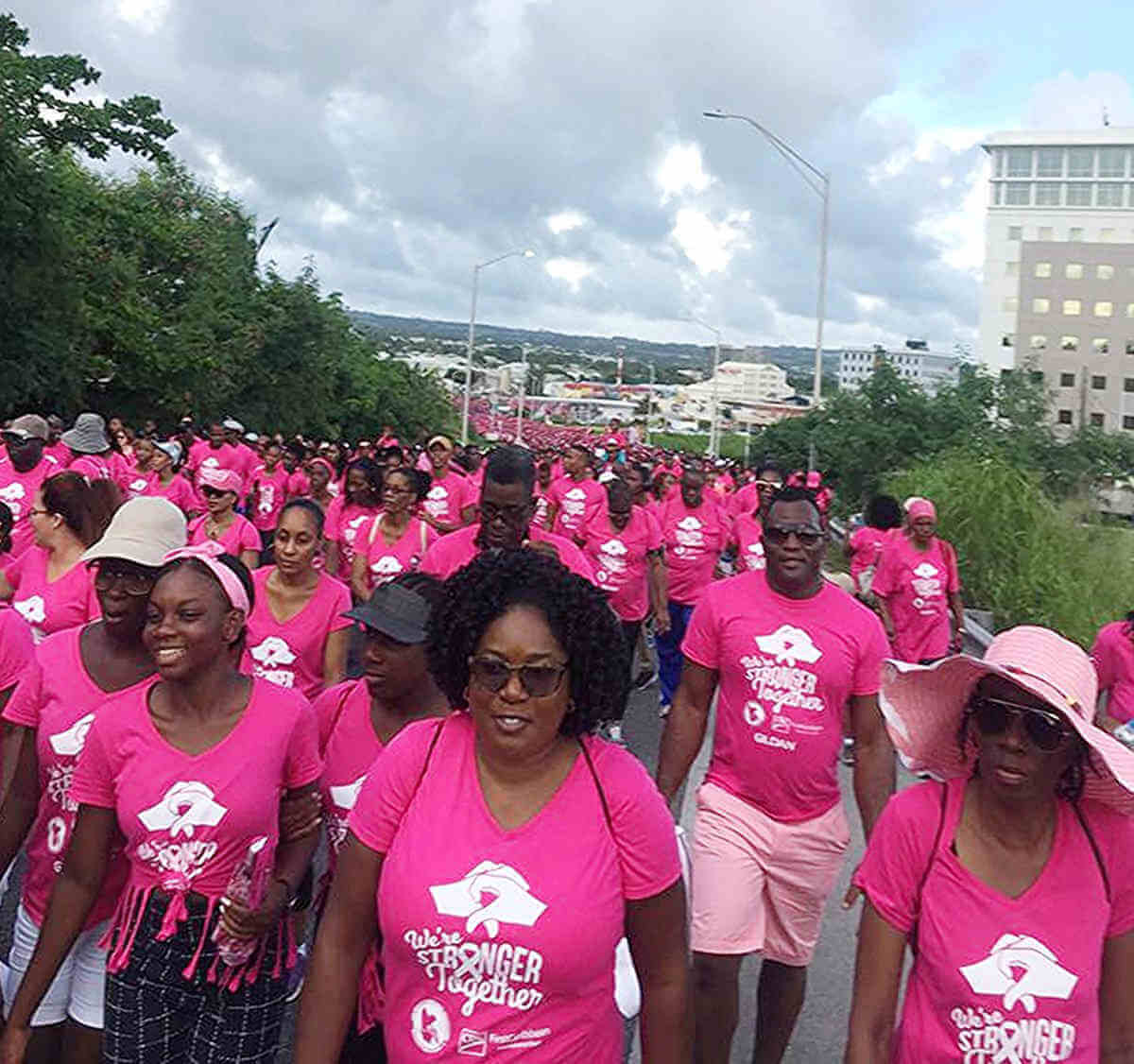 Bajans walked for a cure – Caribbean Life