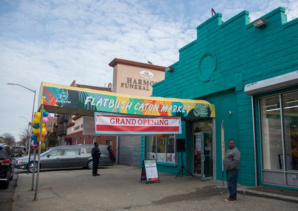 Vendors, locals celebrate grand opening of Flatbush Caton market ...
