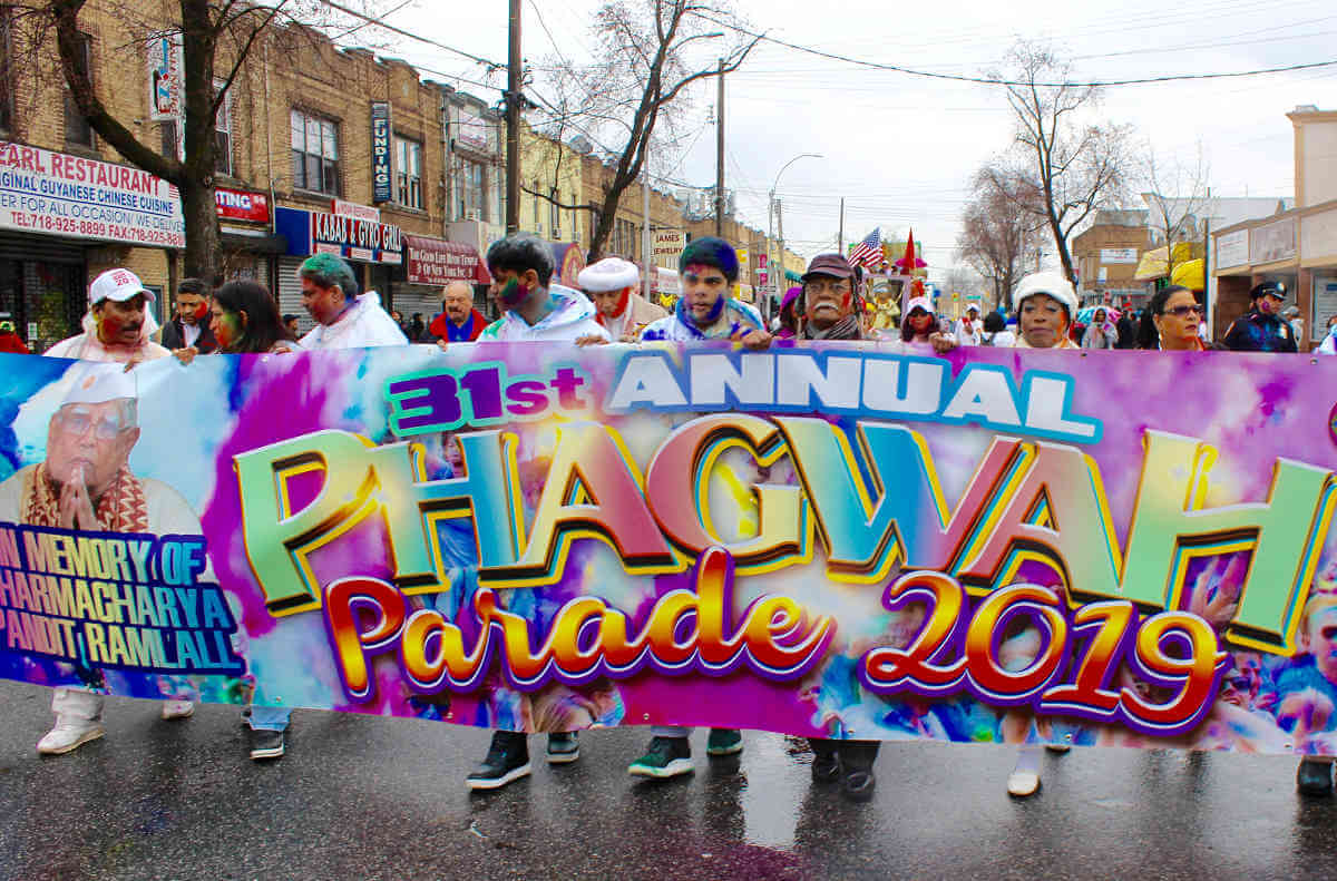 Thirty-first annual Phagwah, Holi celebrated despite rain showers ...