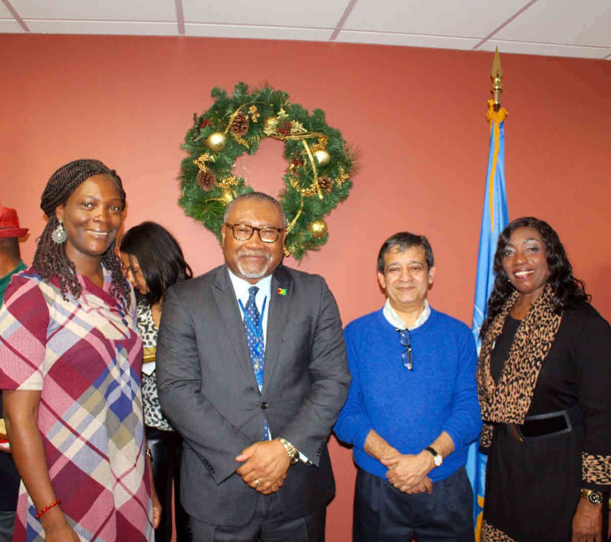 Amb. Rudolph Ten-Pow spreads cheer at Christmas luncheon – Caribbean Life