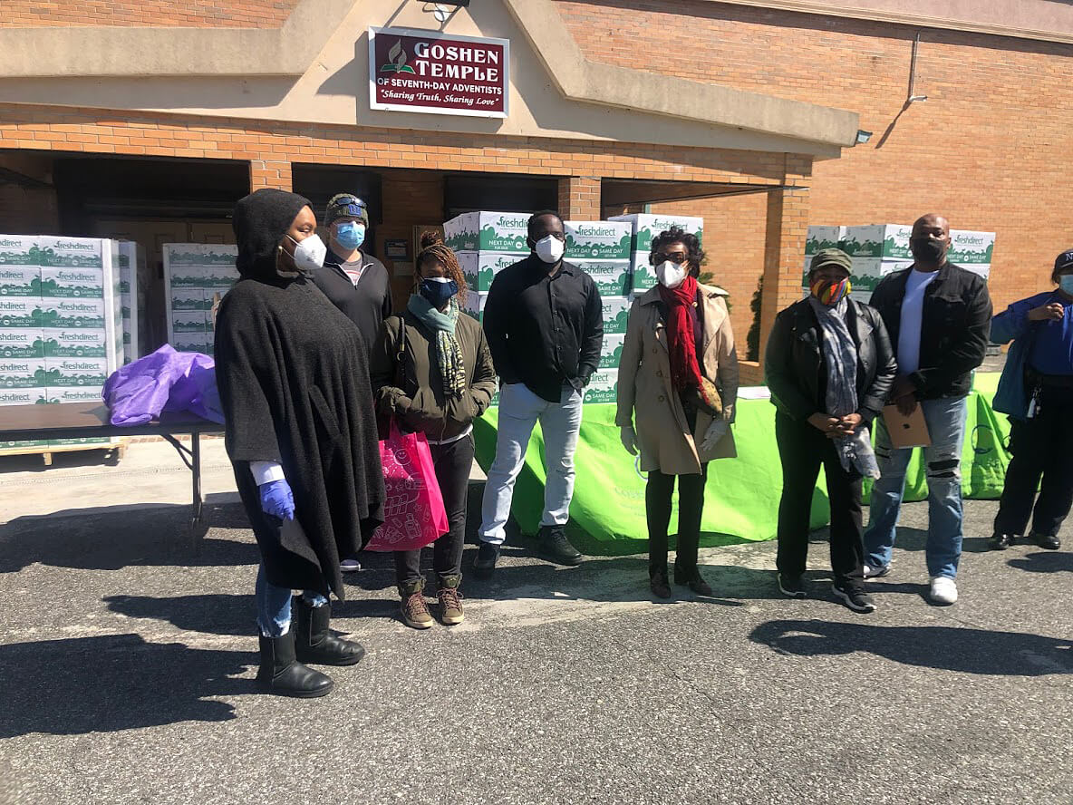 Clarke, FreshDirect deliver 500 boxes of food to Brooklynites ...