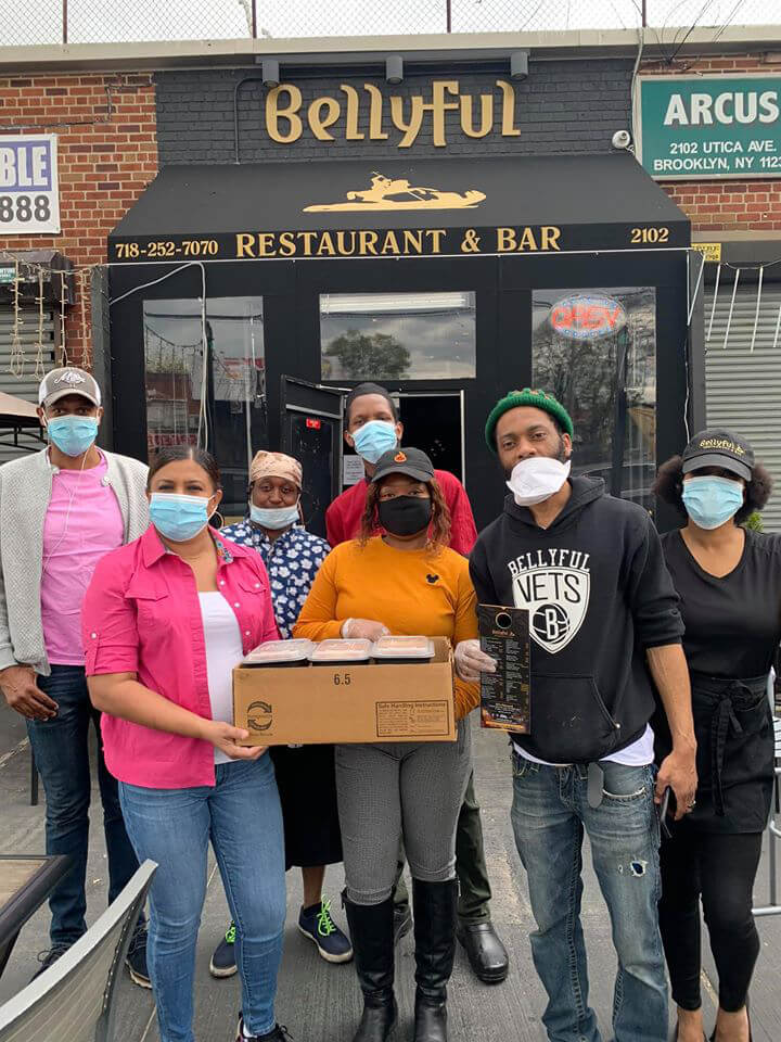 ‘Bellyful’ gift for NYPD 63rd Precinct – Caribbean Life