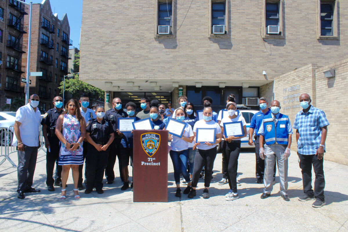 NYPD 71st Precinct Community Council recognises Explorers at luncheon ...