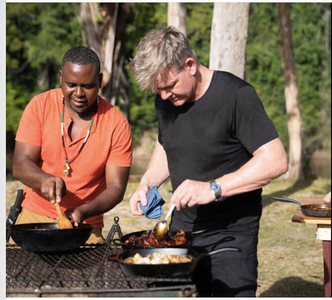 Chefs Adams, Ramsay cook up a ‘storm’ in Guyana – Caribbean Life