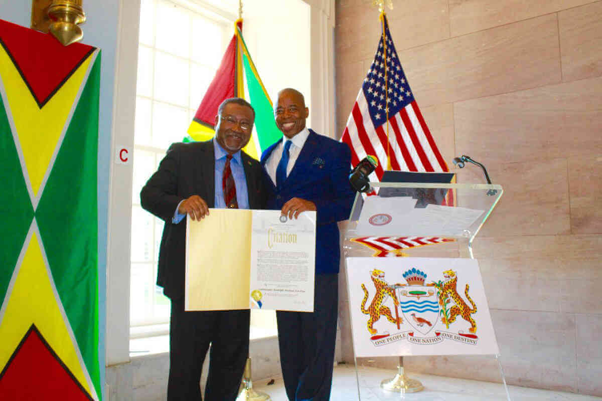 Guyana’s Ambassador to UN, Rudolph M. Ten-Pow bids farewell – Caribbean ...