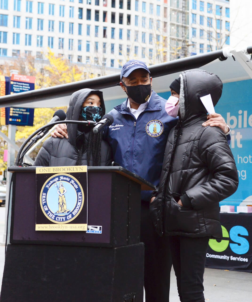 Brooklyn Borough Prez unveils first shower bus – Caribbean Life