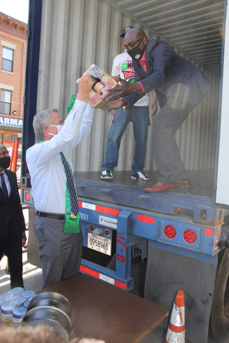 Mayor donates container of supplies for volcano-ravaged St. Vincent ...