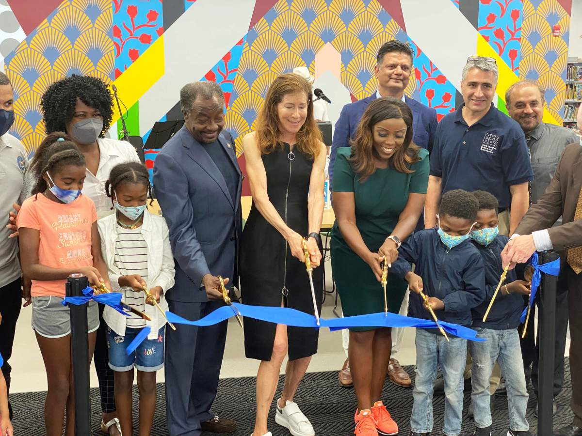 Rugby Library on Utica Avenue re-opens – Caribbean Life