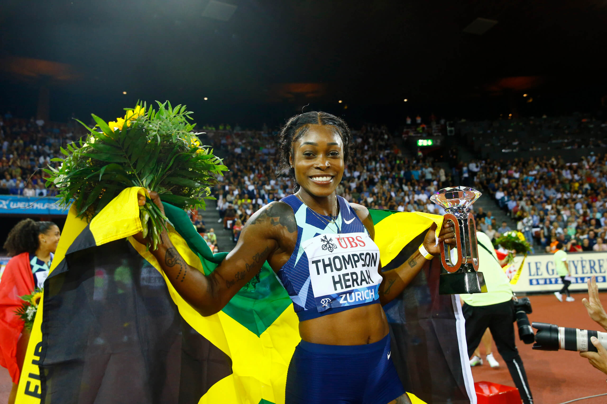 Thompson-Herah opens season with impressive 60m win in Kingston ...