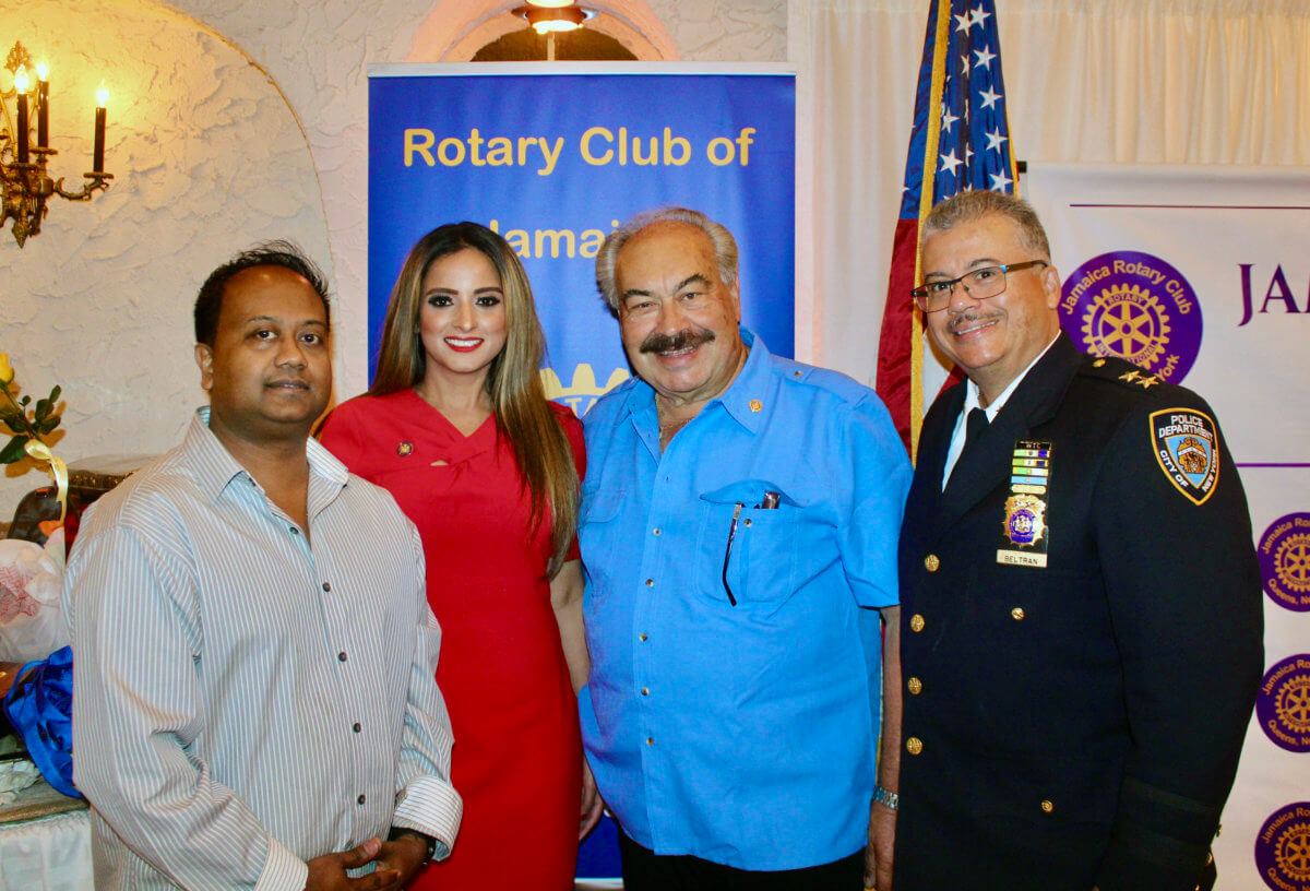 Jamaica NY Rotary Club honors NYPD officers – Caribbean Life