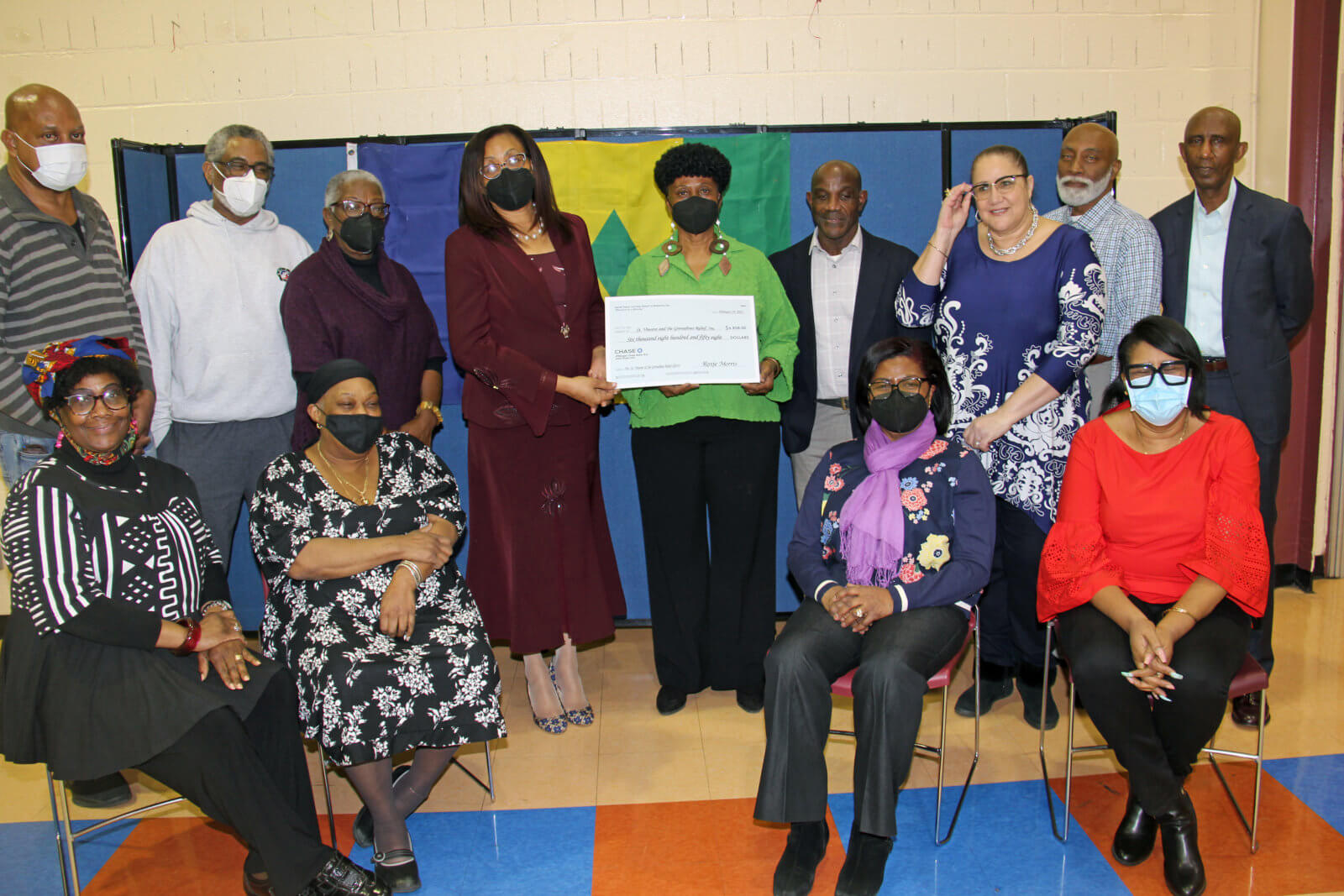 Vincy cultural group makes ‘generous’ donation to volcano relief ...