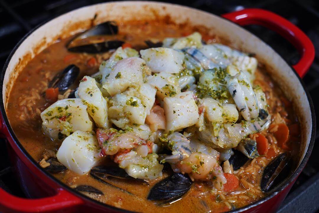 The Ultimate Seafood Pelau – Caribbean Life
