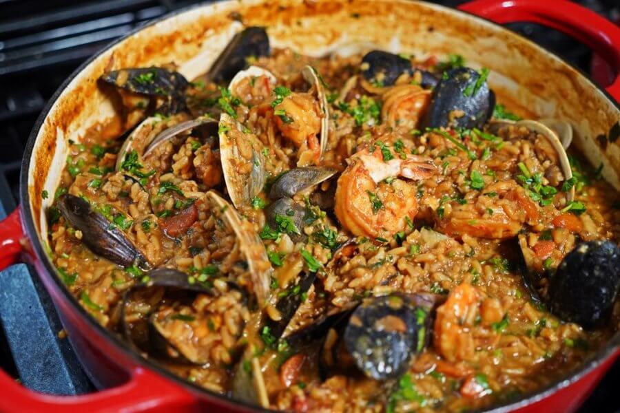 The Ultimate Seafood Pelau – Caribbean Life
