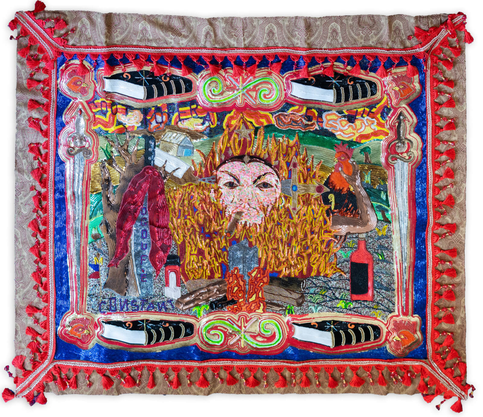 Haitian artist Myrlande Constant to exhibit ‘Drapo’ at Fort Gansevoort ...