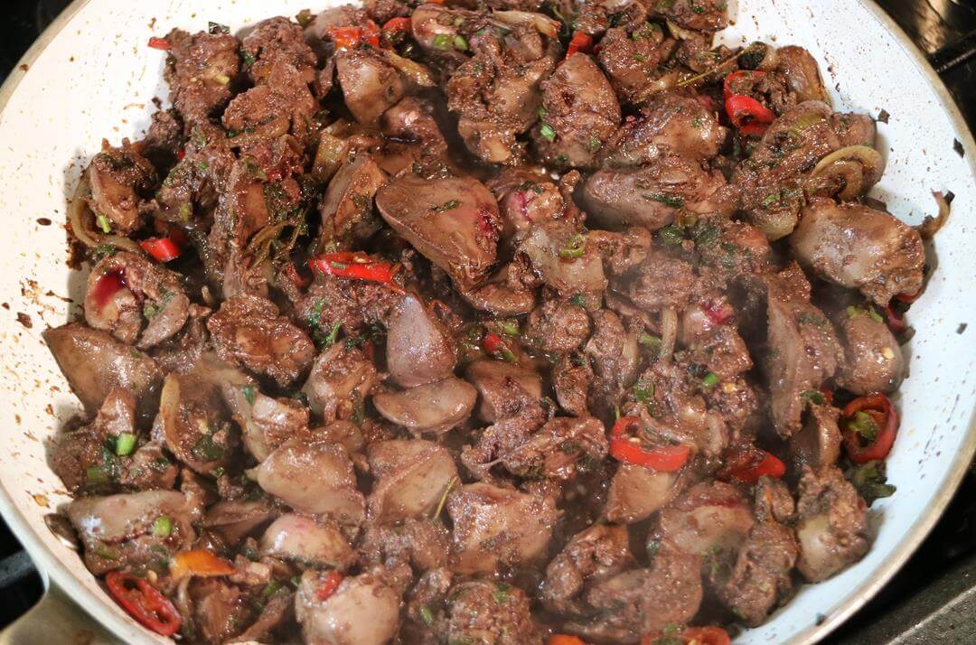 Spicy Geera (cumin) Chicken Liver – Caribbean Life