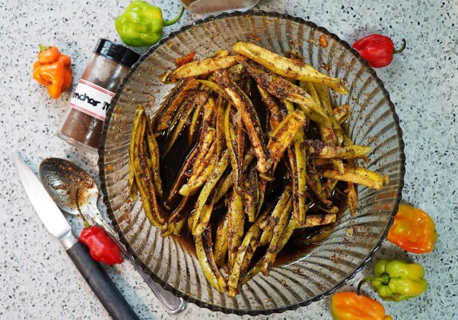 Spicy Mango Anchar (achar) – Caribbean Life