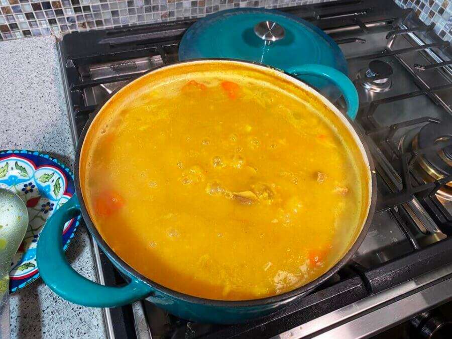 Salt-Beef Yellow Split Peas Dhal – Caribbean Life