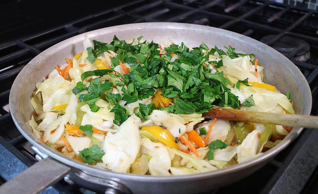 Stewed Cabbage With Salted Cod – Caribbean Life