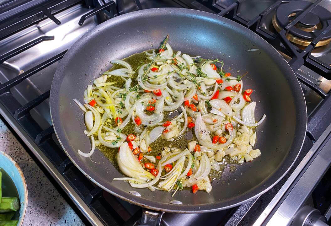 Stewed Saltfish With Okra And Cabbage – Caribbean Life