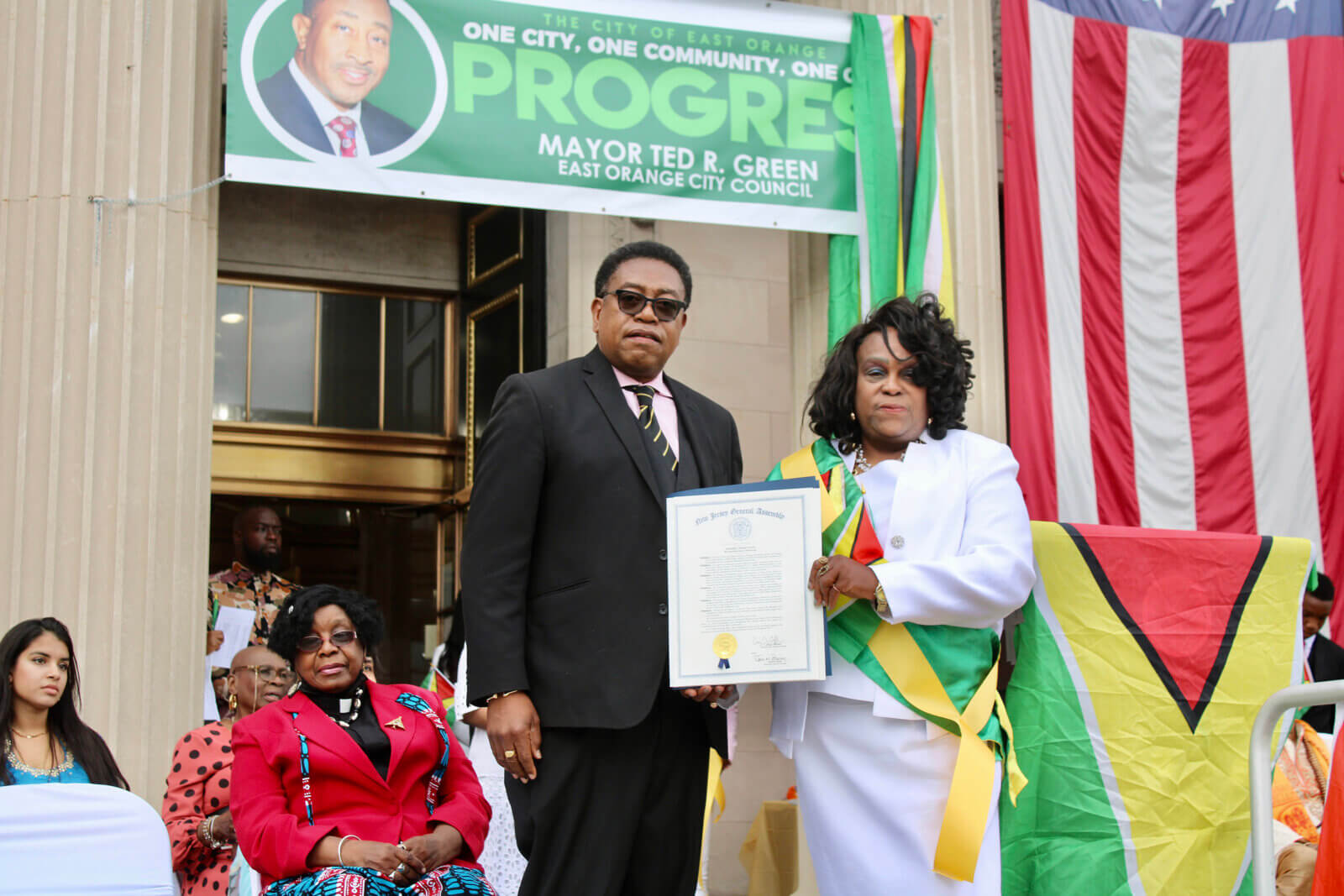 Mayor Ted R. Green lauds Guyanese as fabric of community at 57th ...