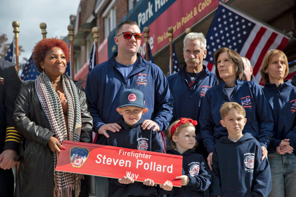 Narcisse unveils street co-naming in honor of fallen Firefighter Steven ...