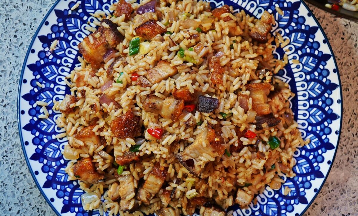How to make epic Crispy Pork Belly Fried Rice – Caribbean Life