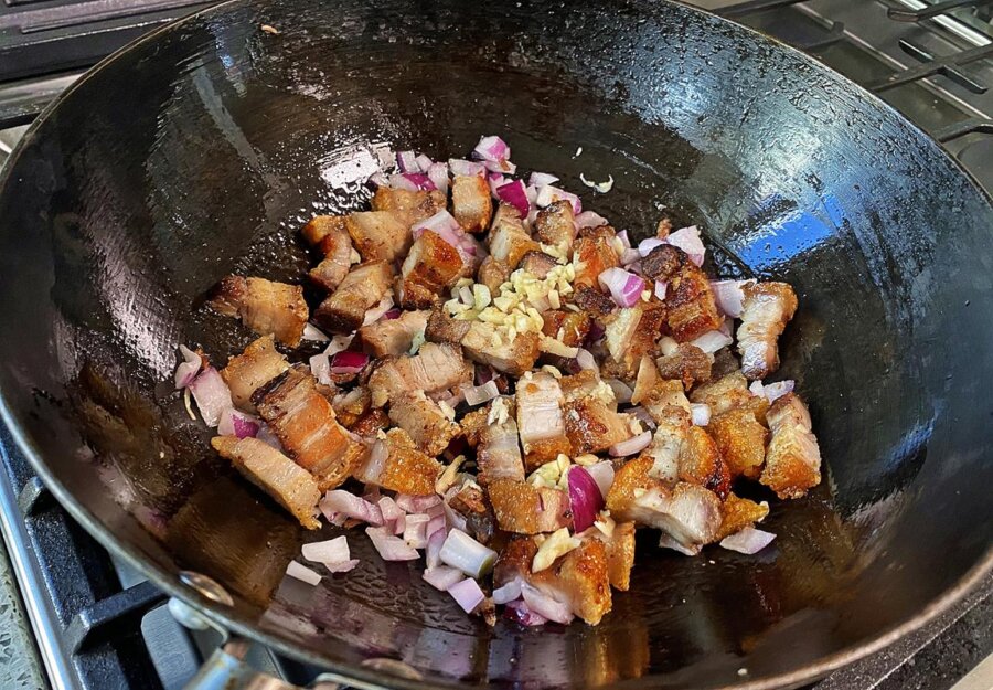 How to make epic Crispy Pork Belly Fried Rice – Caribbean Life