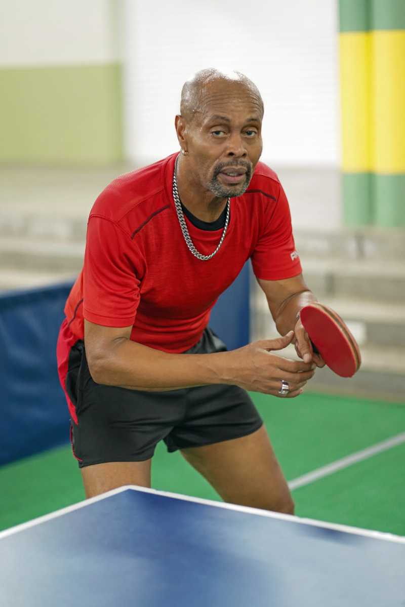 Table tennis star Francis David ‘Sky’ Llewellyn still dominates despite ...