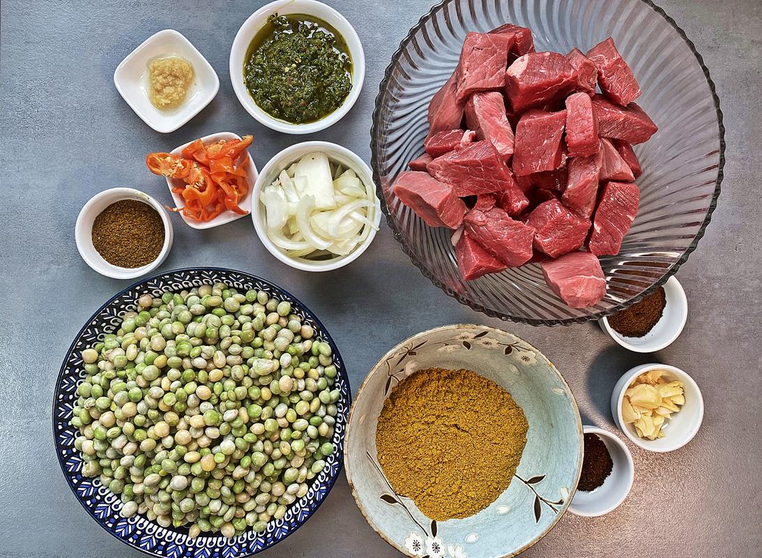 How to Make a Caribbean-Inspired Curry Beef with Pigeon Peas ...
