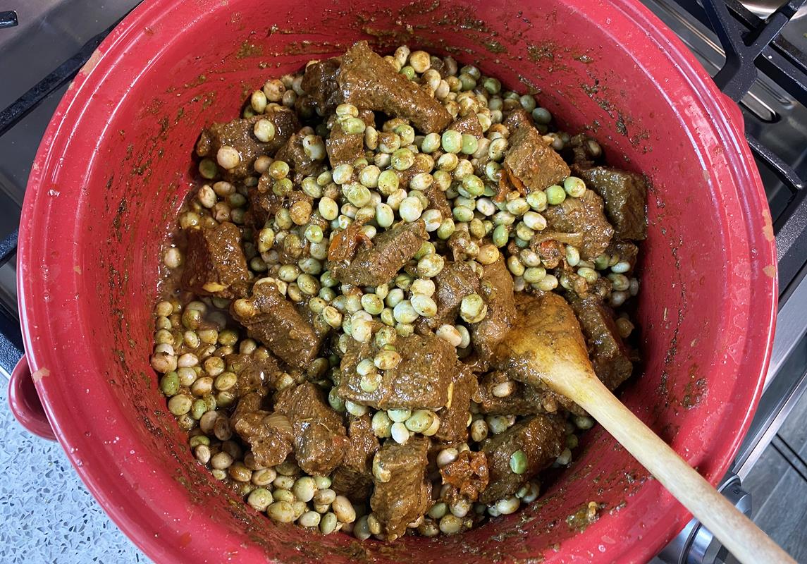 How to Make a Caribbean-Inspired Curry Beef with Pigeon Peas ...