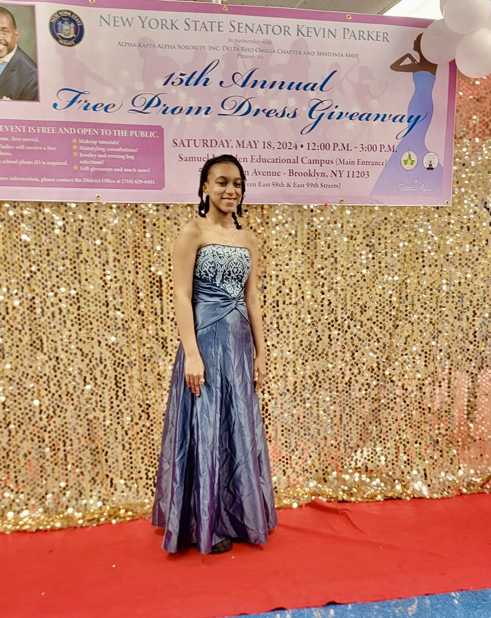 Senator Kevin Parker’s 15th Annual Prom Dress Giveaway outfits 300 ...