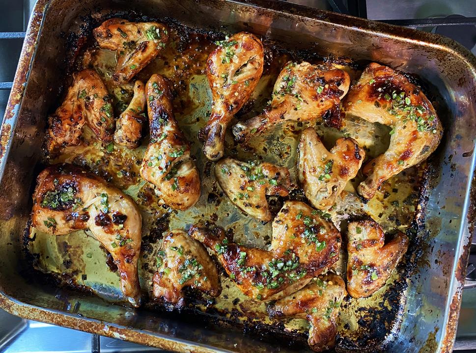 Chadon Beni Honey Lime Roasted Chicken – Caribbean Life