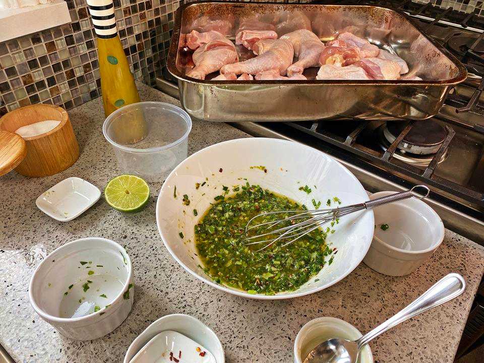 Chadon Beni Honey Lime Roasted Chicken – Caribbean Life