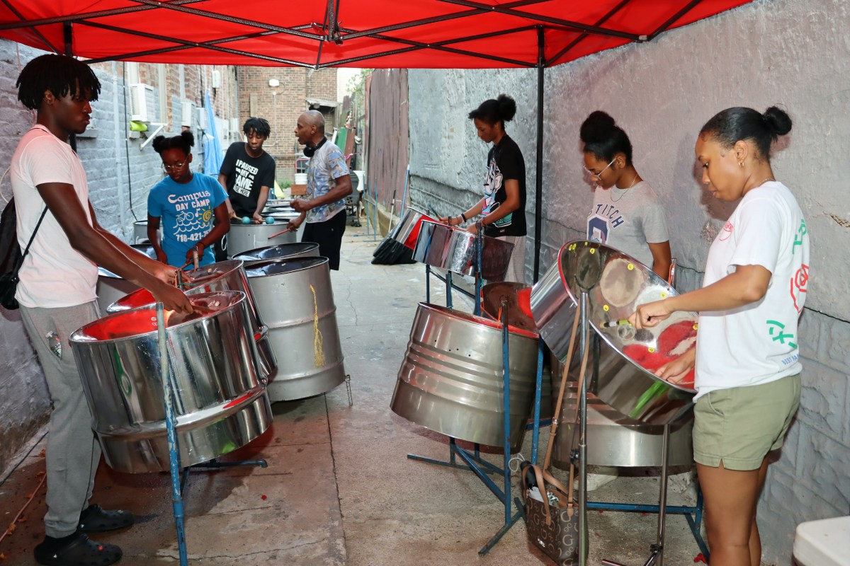 Trinidadian pannist Brian Nicholas shares Blacklove Steel Orchestra ...