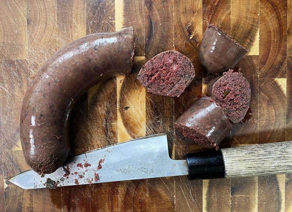 Incredible Blood (black) Pudding Sandwich – Caribbean Life
