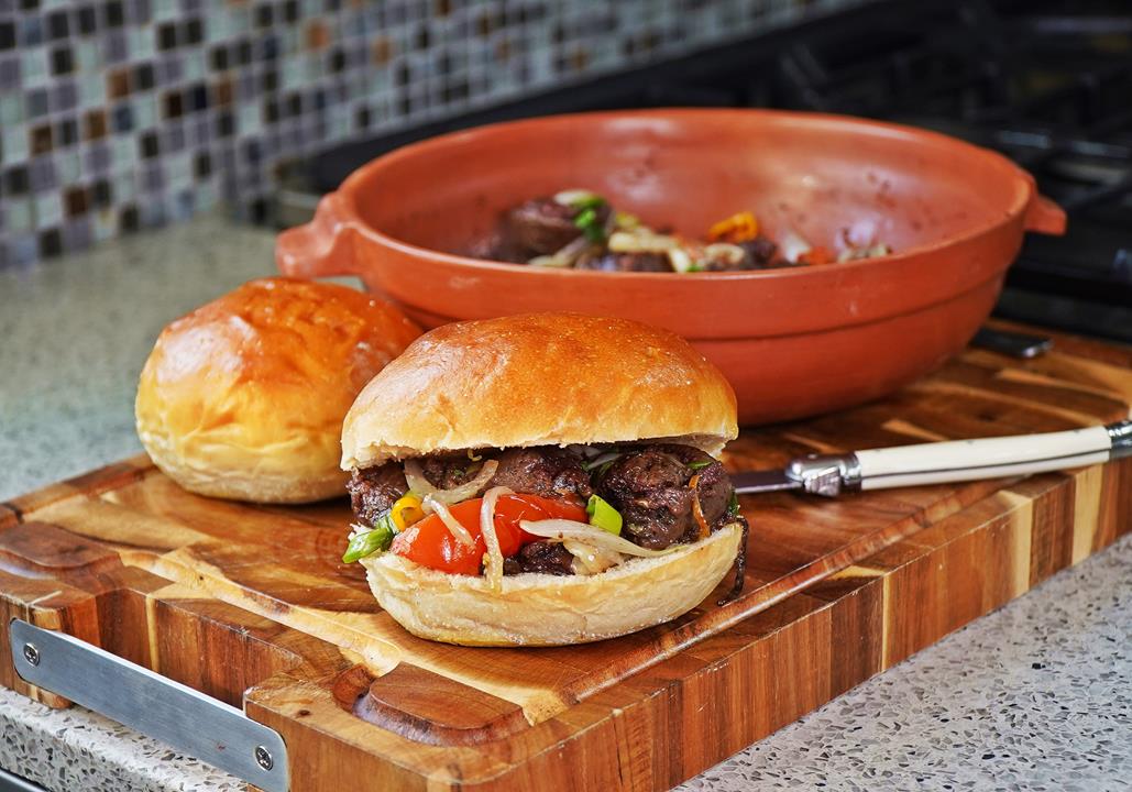 Incredible Blood (black) Pudding Sandwich – Caribbean Life