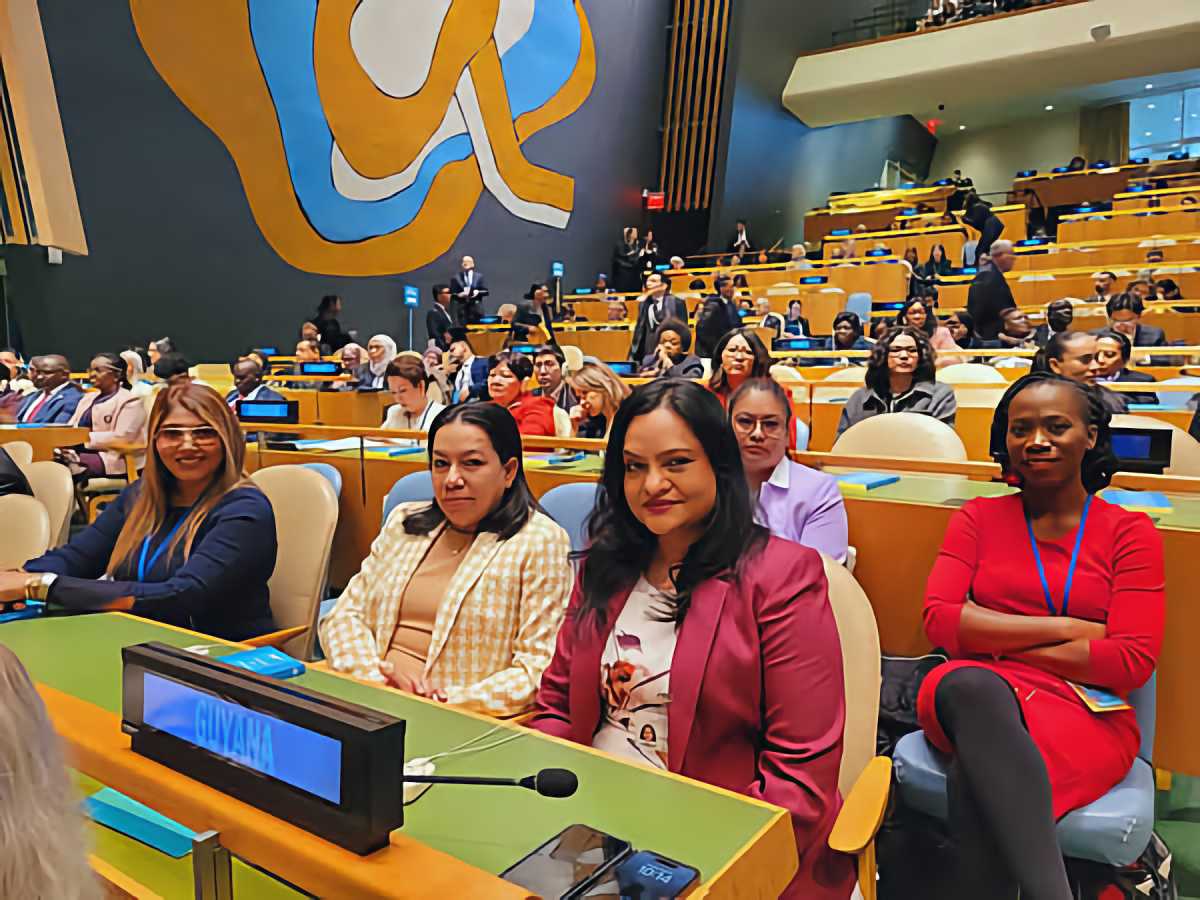 Vindhya Persaud leads Guyana’s delegation to UN 69th Commission on The ...