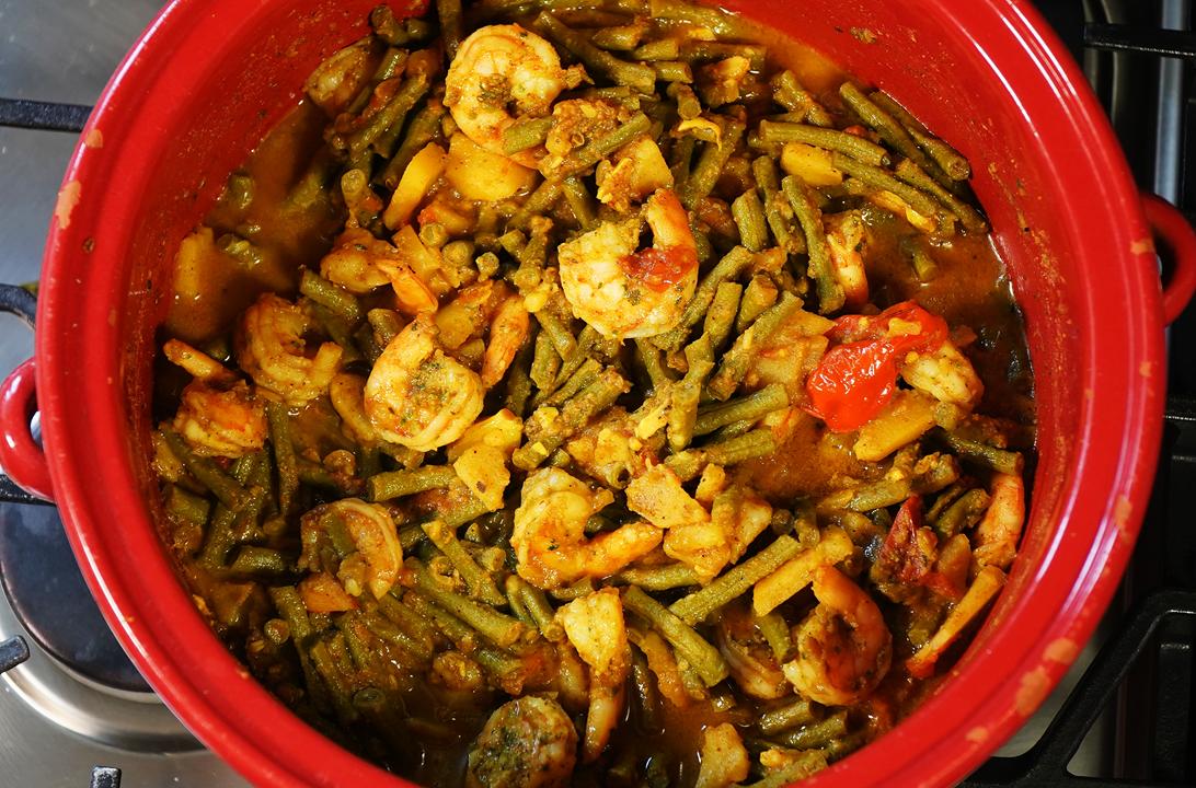 Classic Curry Bodi With Shrimp And Potato – Caribbean Life