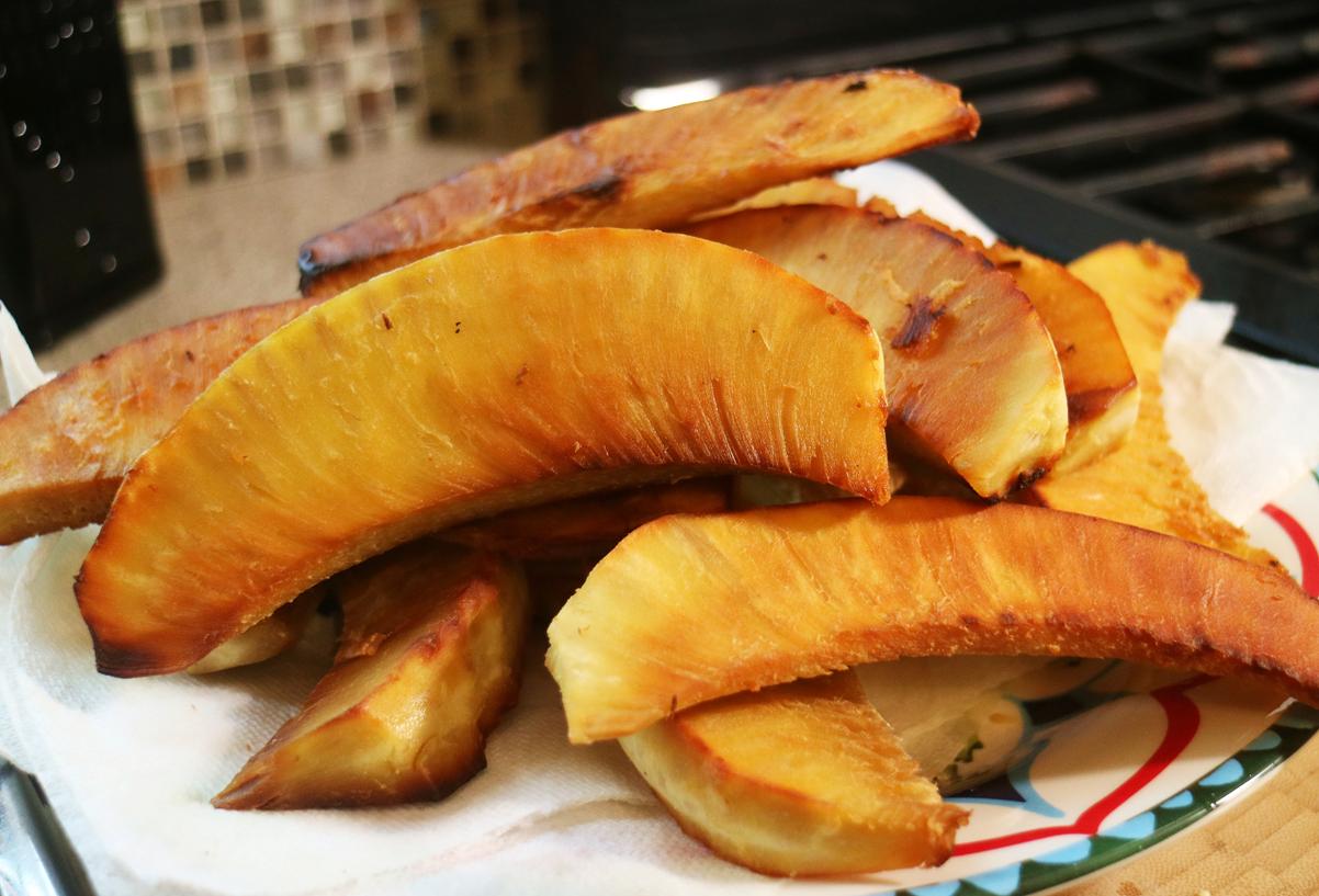 Jamaican-Inspired Roasted and Fried Breadfruit – Caribbean Life